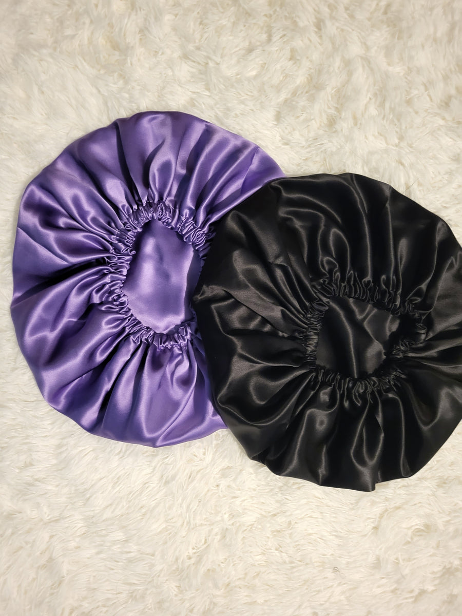 Custom Mulberry Silk Bonnets (Made To Order) – Angel G's Hair Co
